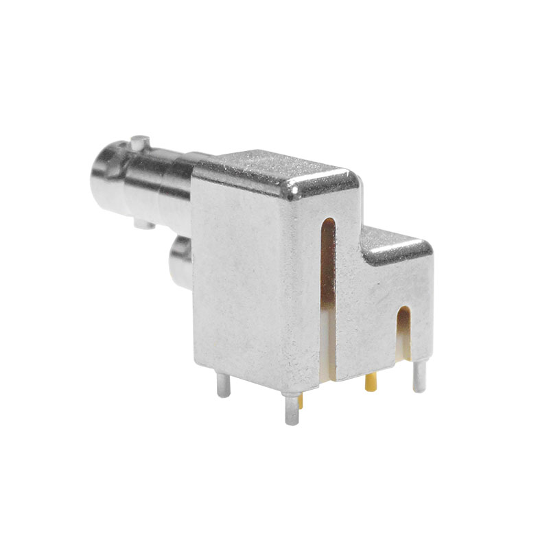 12GHz Dual Port Right Angled Micro BNC from Cambridge Electronics